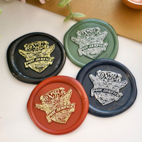 Owl Post Stamp - Etsy