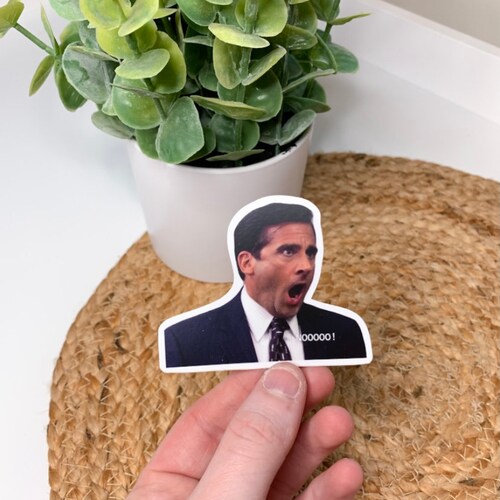 Michael Scott Sticker the Office Sticker for You Laptop - Etsy