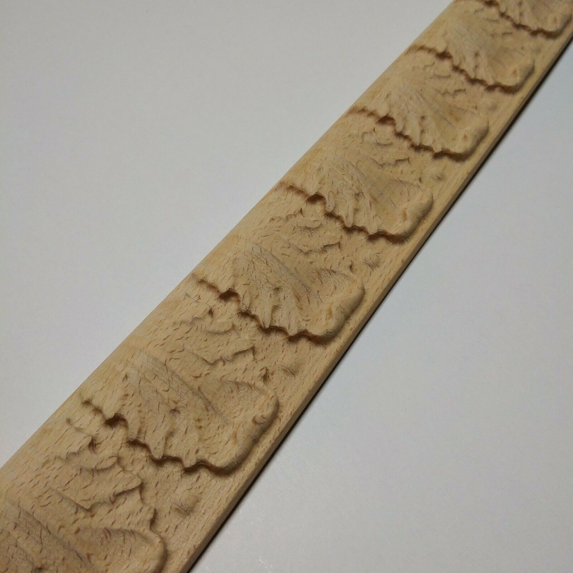 Antique French Wood Carved Baroque Trim With Floral Ornament for ...