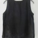 90's Black Satin Shell Tank Sleeveless Top Shell Top Summer Top Shell ...