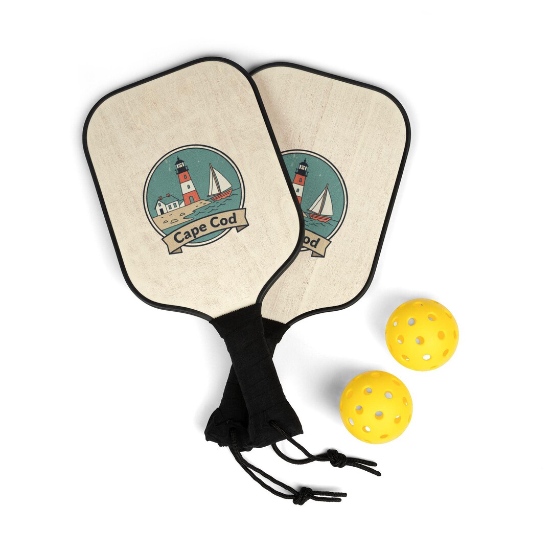 Cape Cod Lighthouse Pickleball Paddle | Pickleball Kit - Etsy