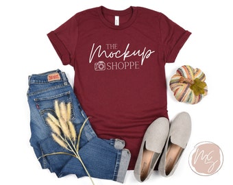 Heather Cardinal Bella Canvas - Etsy