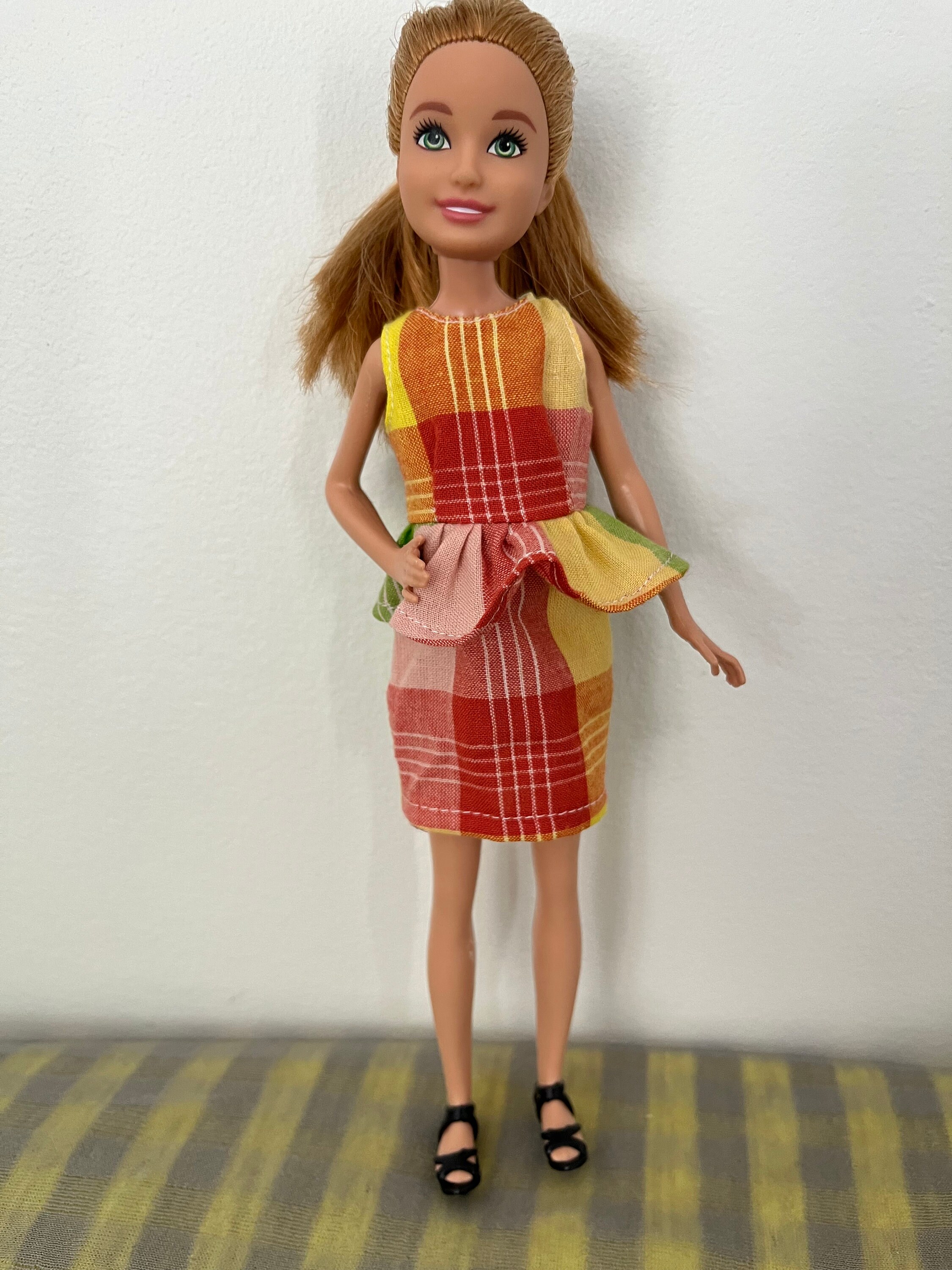 Peplum Dress for 9 Inch Fashion Dolls - Etsy