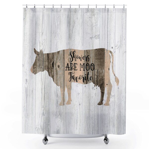 Cow Shower Curtain - Etsy