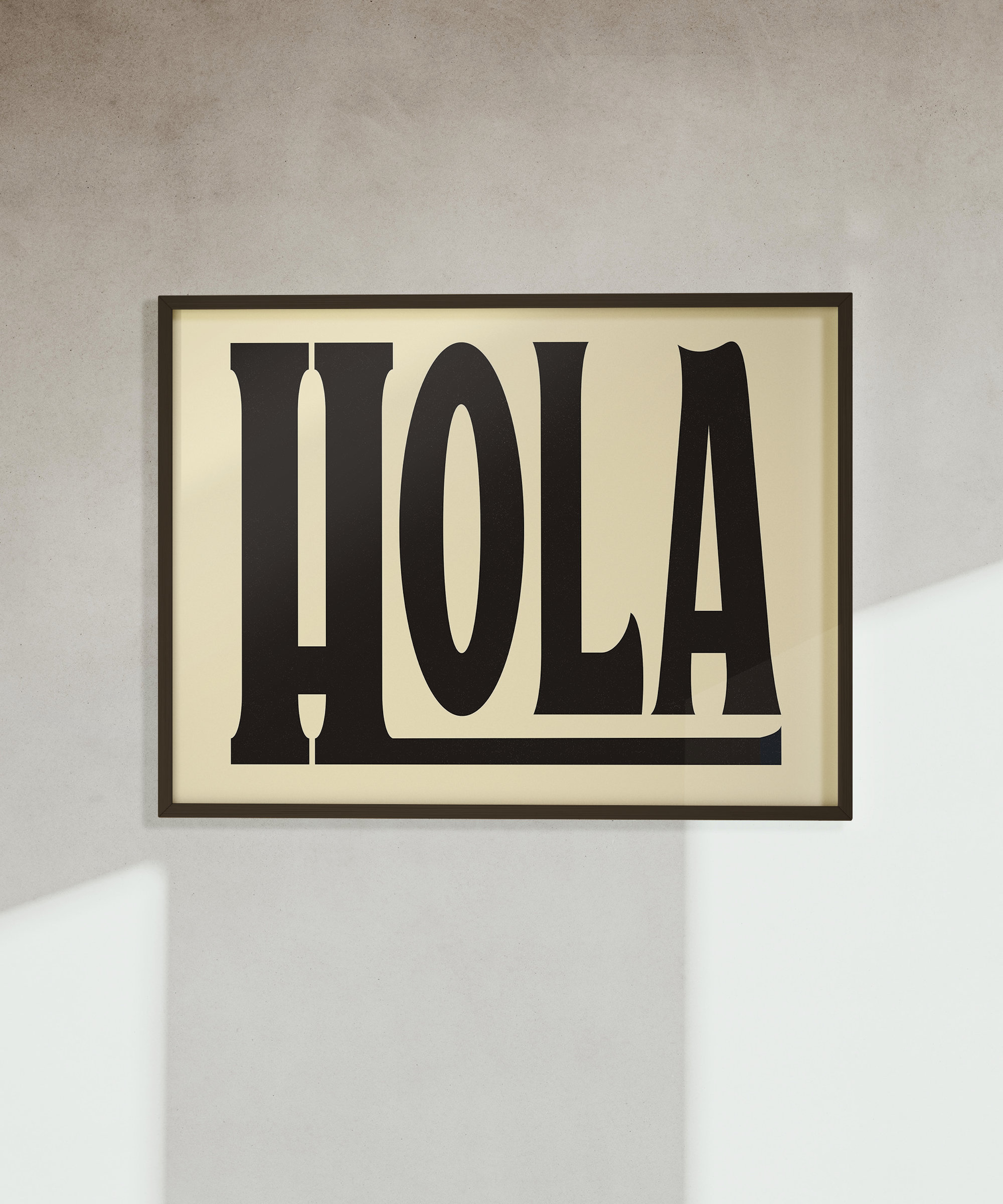 Hola Western Art Poster - Etsy