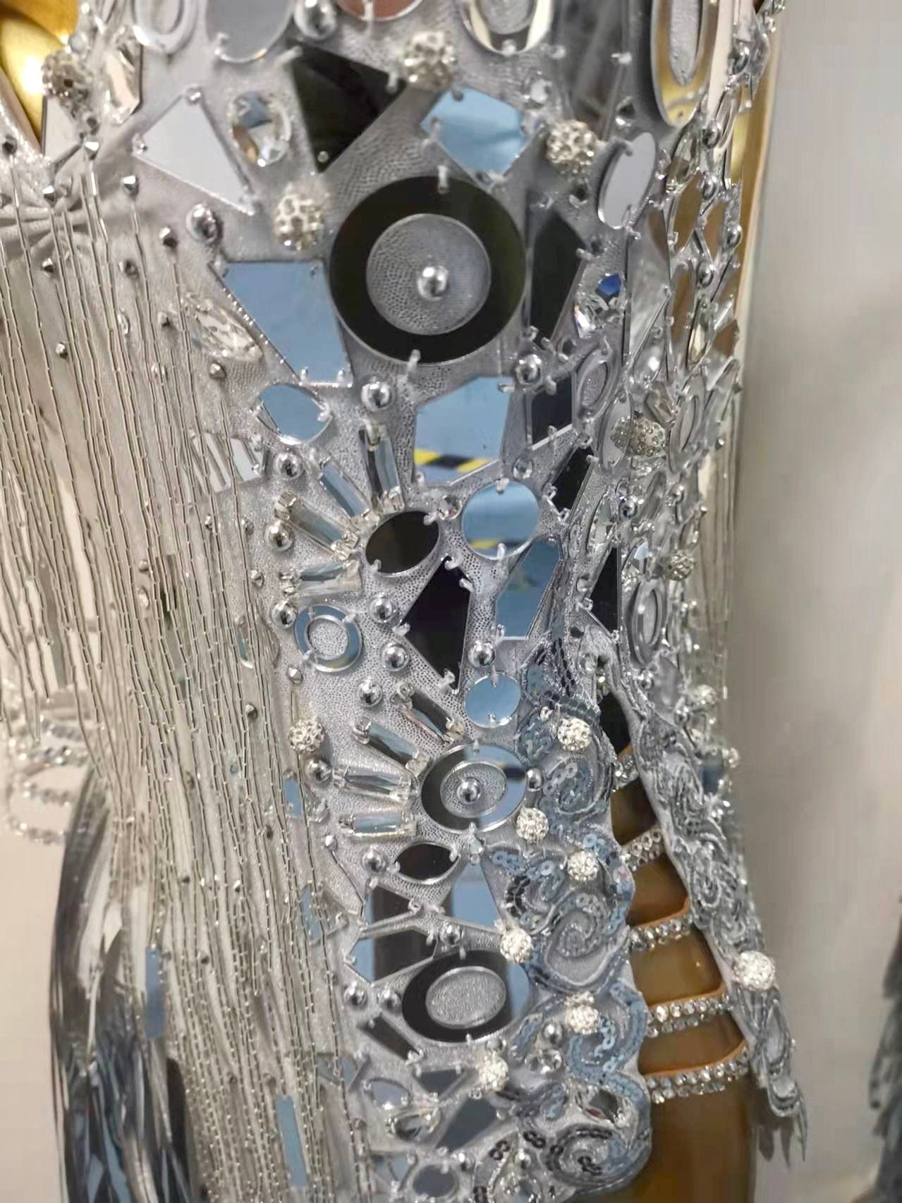 Shining Silver Latin Dance Dress Rhythm Dress L0010 - Etsy