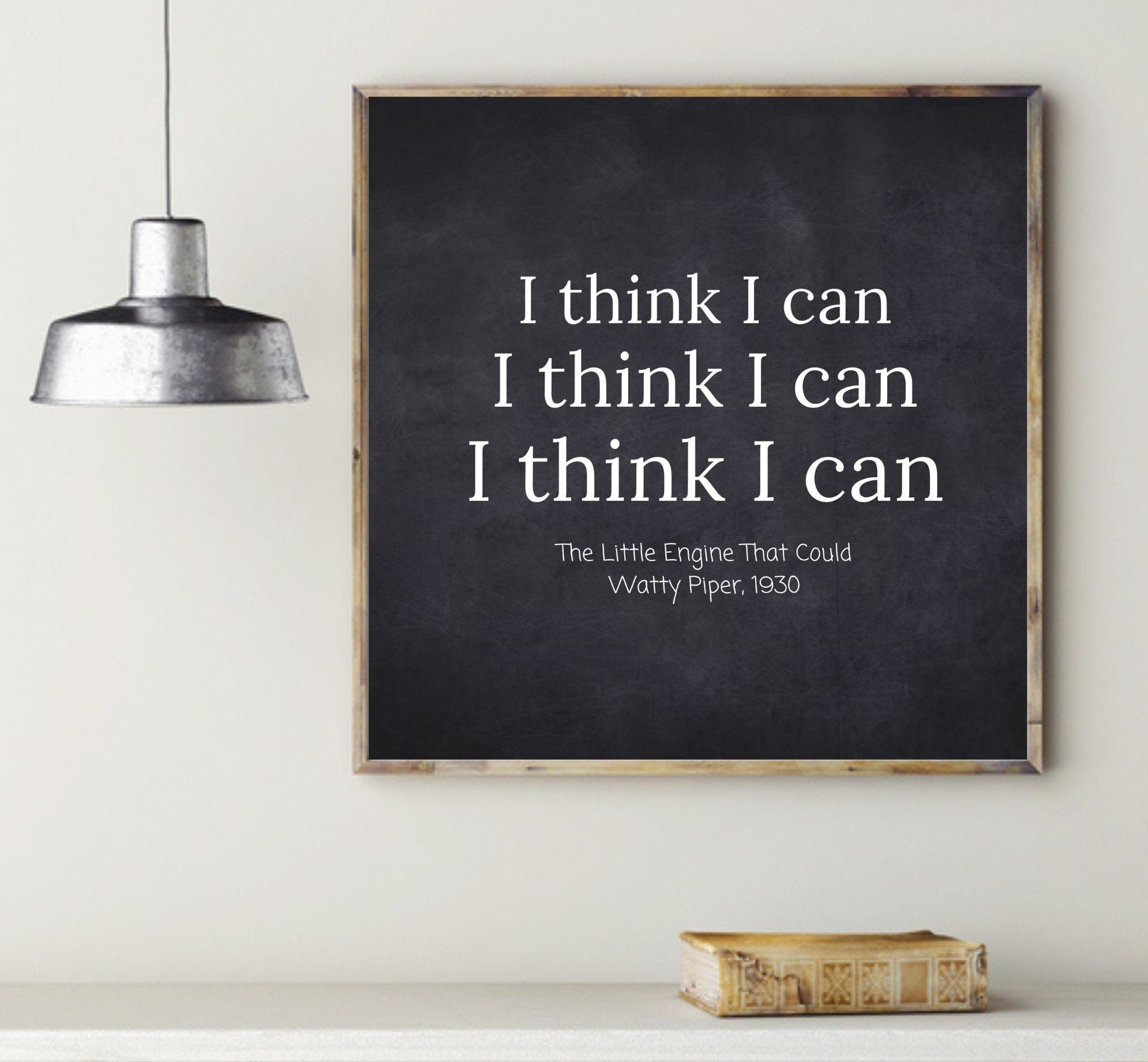 The Little Engine That Could Downloadable Print I Think I Can, I Think ...