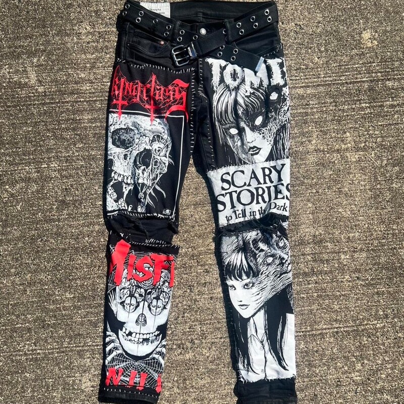 Patch Pants - Etsy