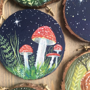 Magical Toadstool Painting, Enchanted Forest Painting, Original ...