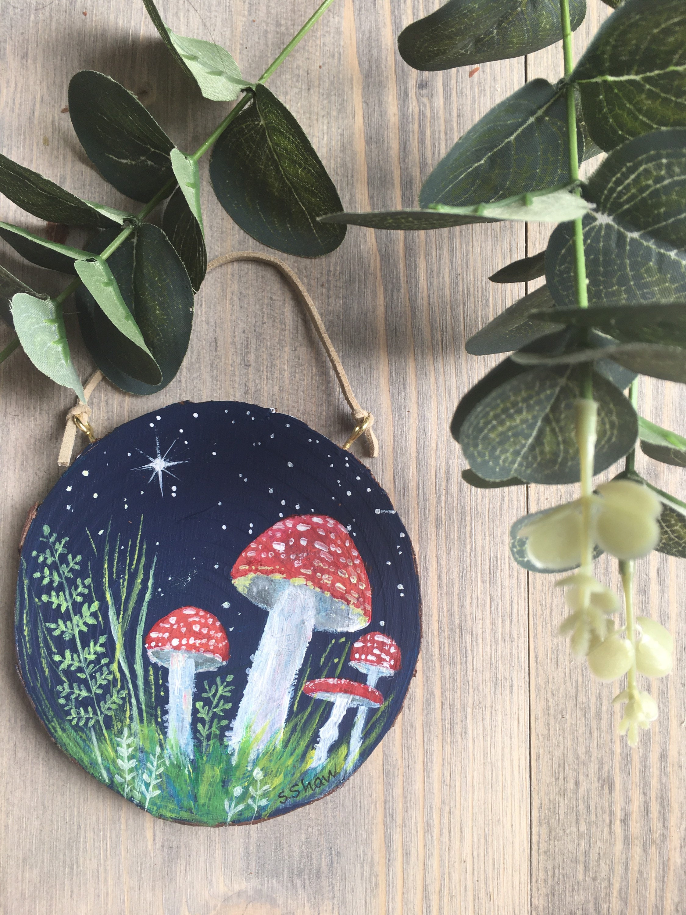 Magical Toadstool Painting Enchanted Forest Painting - Etsy Canada