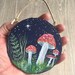 Magical Toadstool Painting Enchanted Forest Painting - Etsy