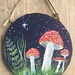 Magical Toadstool Painting Enchanted Forest Painting - Etsy