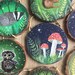 Magical Toadstool Painting Enchanted Forest Painting - Etsy