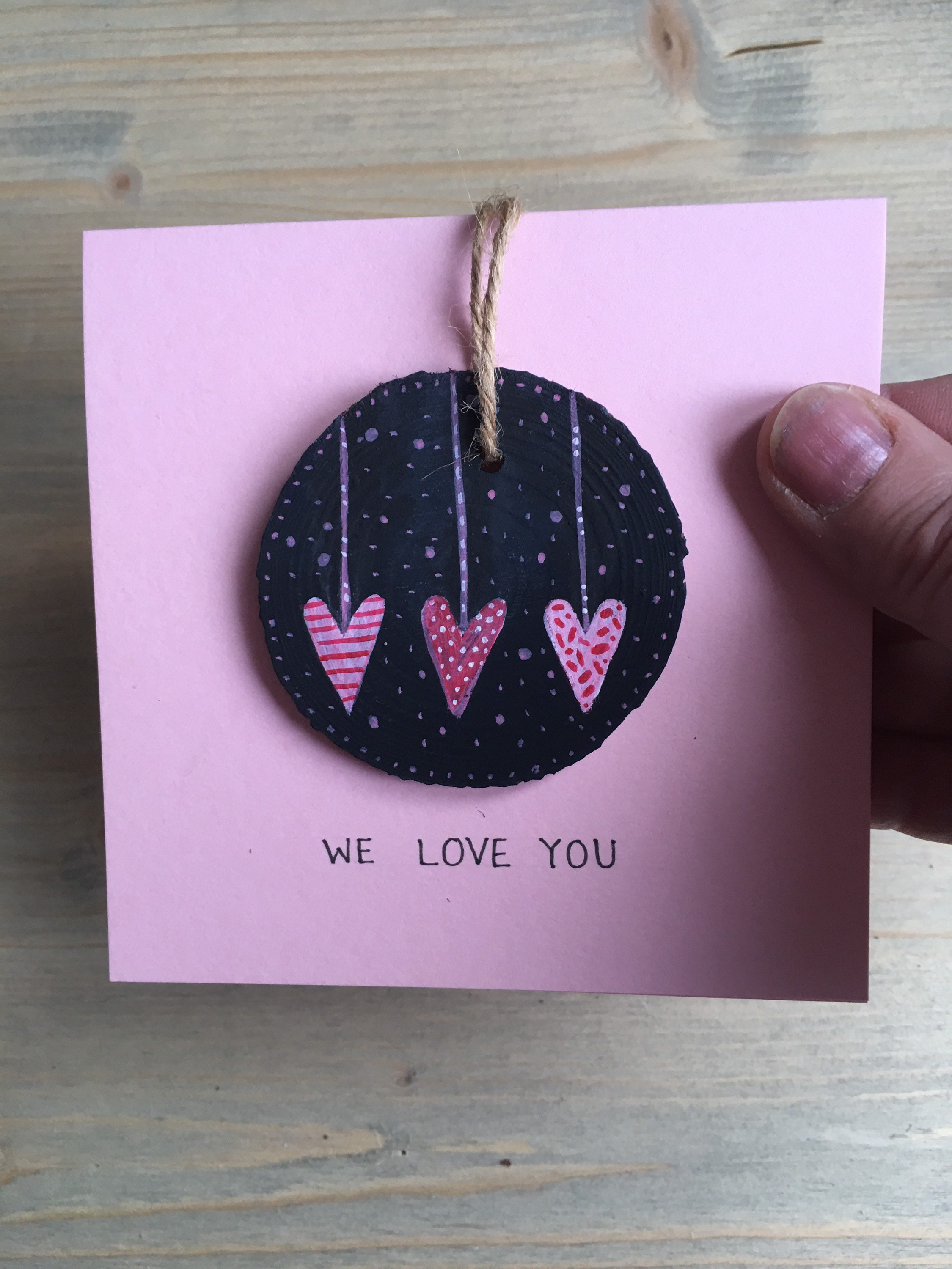 We Love You Card Love Card Birthday Card for her | Etsy