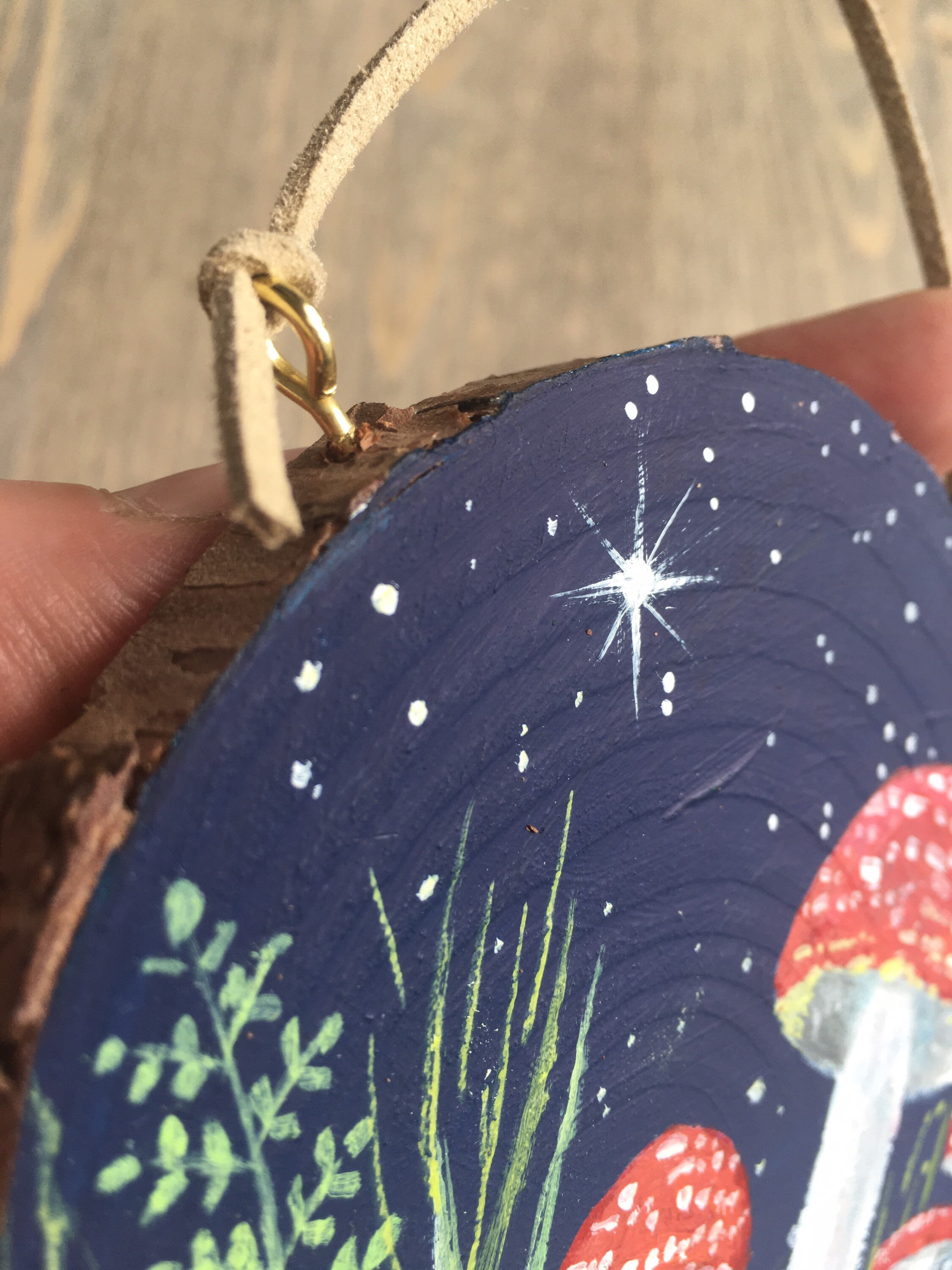 Magical Toadstool Painting Enchanted Forest Painting - Etsy