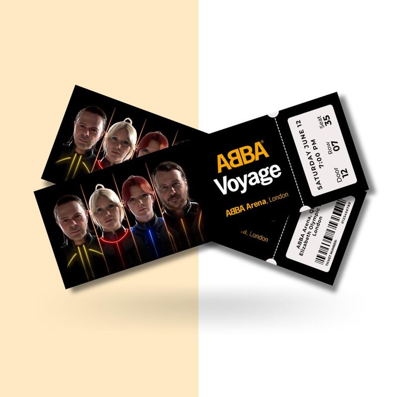 Tickets Template Concert - Etsy UK