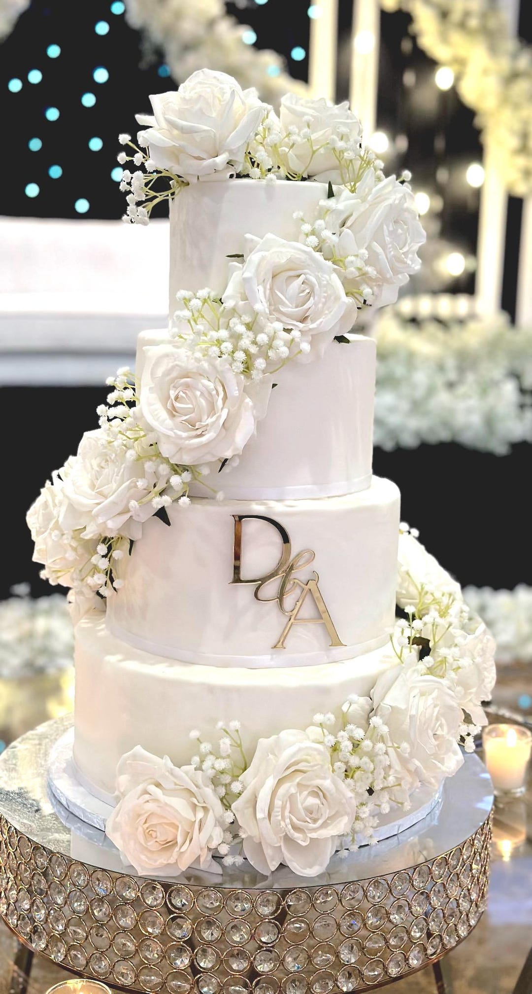 Cake Charm, Wedding Cake Initials, Wedding Cake Decoration - Etsy