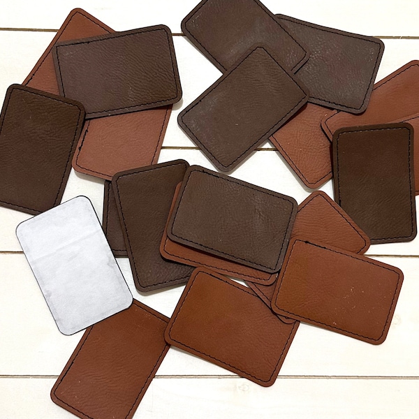 Blank Leather Patch - Etsy
