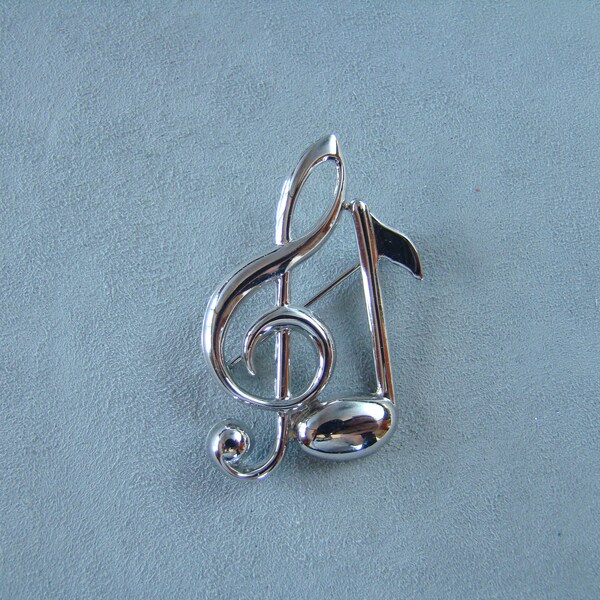 Music Note Pin - Etsy