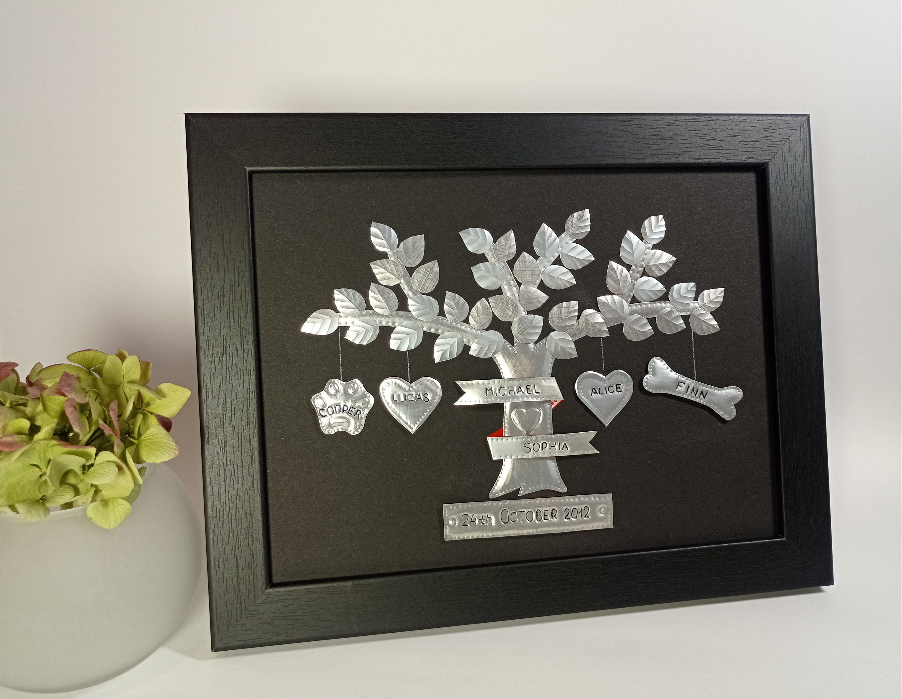 Aluminum Anniversary Gift 10 Year Wedding Anniversary Gift - Etsy