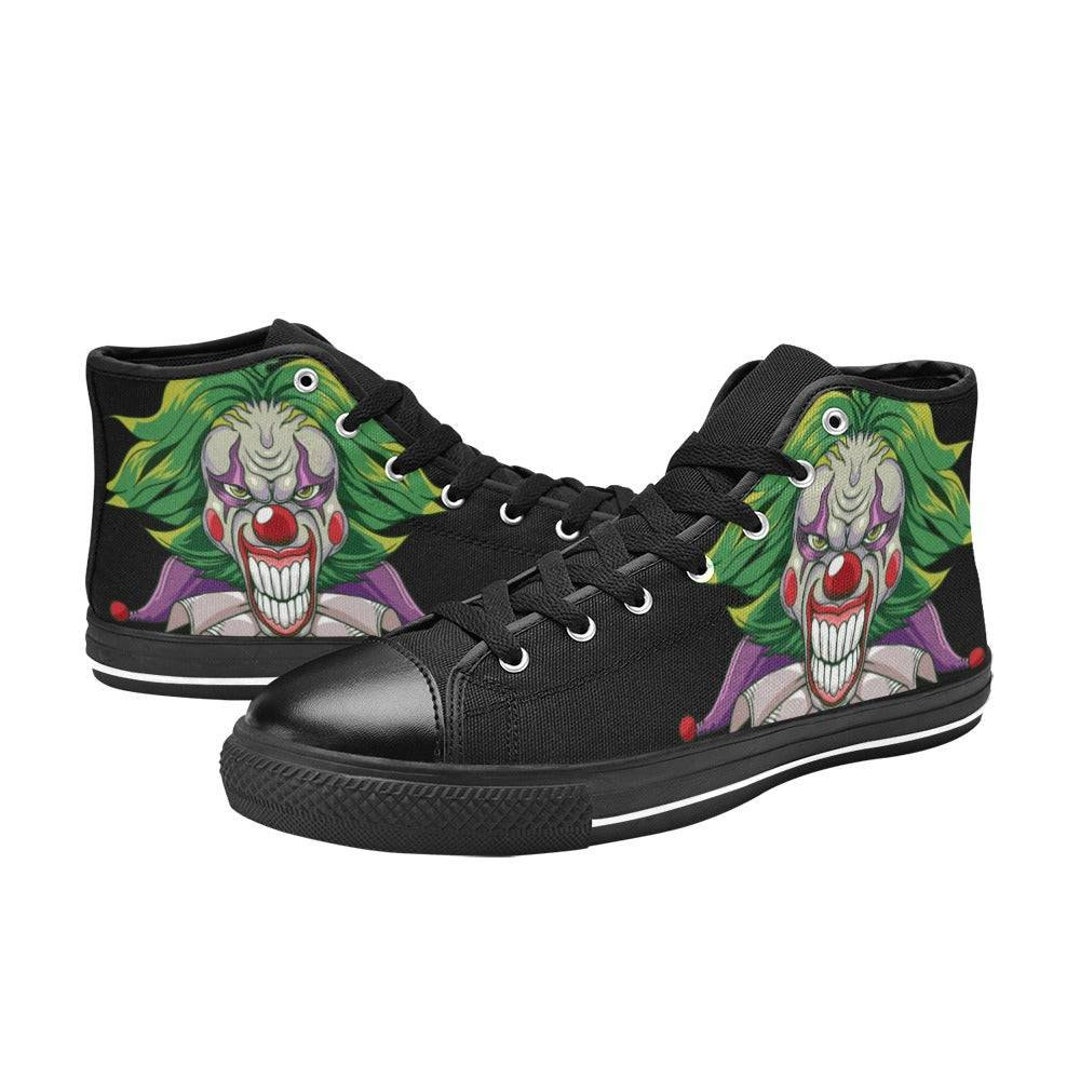 Men's Killer Clown Sneakers - Etsy