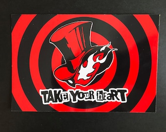 Persona 5 Calling Card - Etsy
