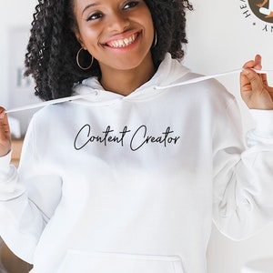 Content Creator Shirt | Blogger Tee | Youtuber Sweatshirt | Influencer ...