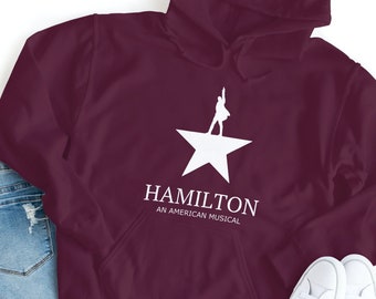 Hamilton Musical Hoodie - Etsy