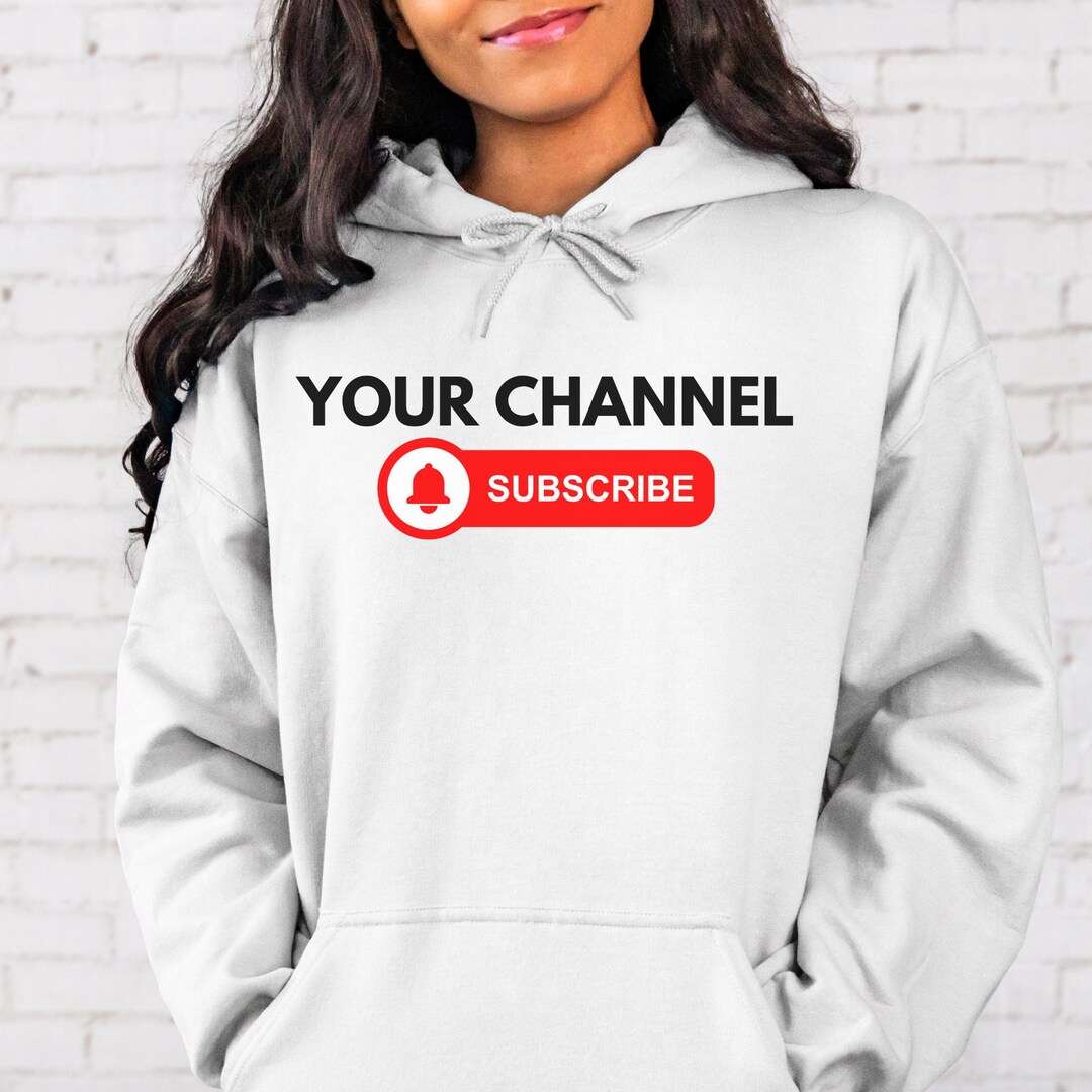 Custom Youtube Channel Subscribe Hoodie, Custom Youtube Shirt, I'm on ...