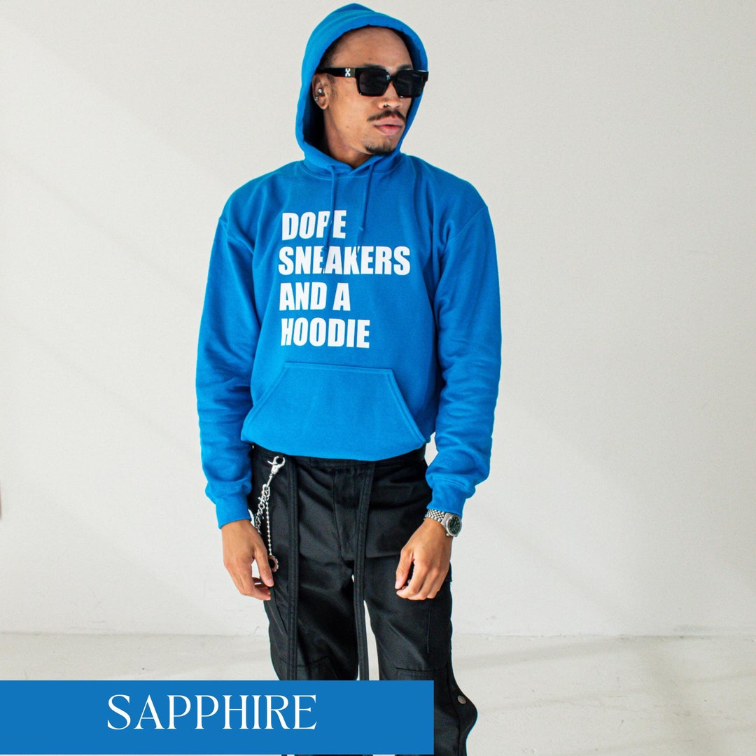 Dope Sneakers and a Hoodie, Shirt to Match Sneakers, Trendy, Oversized ...