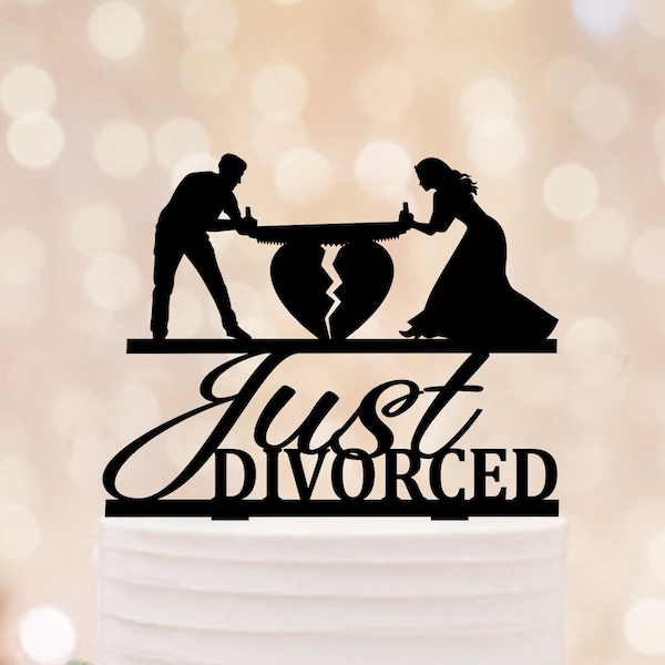 Finally Divorced Cake Topper - Etsy