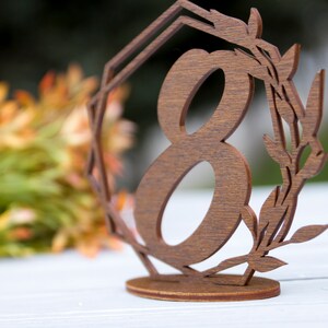 Wedding Table Numbers,table Numbers,rustic Wood Wedding Decor,table ...