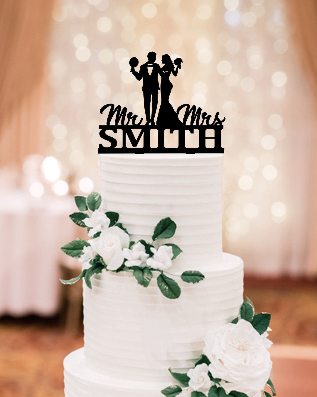 Ping Pong Wedding Cake Toppers, Table Tennis Wedding Cake Decoration ...