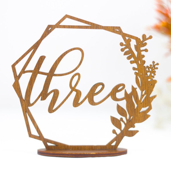 Custom Table Numbers - Etsy