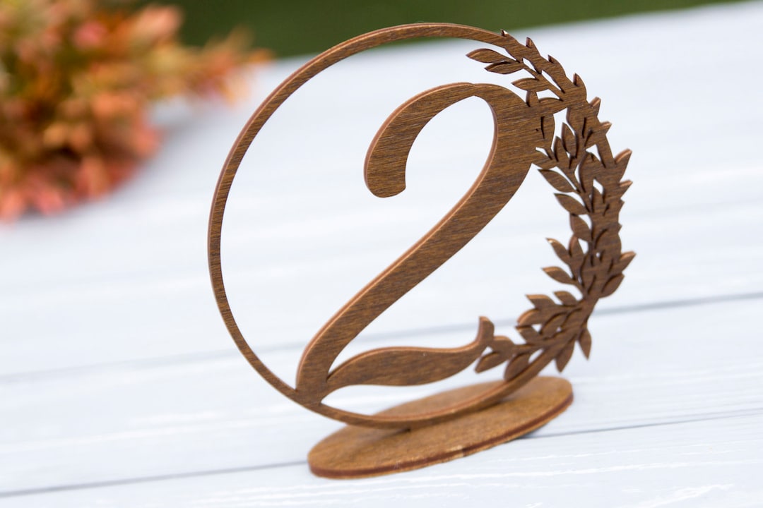 Wedding Table Numbers,table Numbers,table Decor,rustic Table Number ...