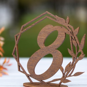 Wedding Table Numbers,table Numbers,rustic Wood Wedding Decor,table ...