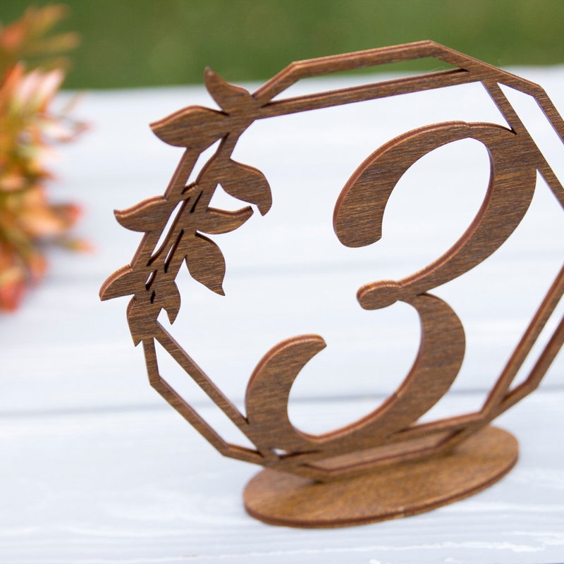 Rustic Table Numbers - Etsy