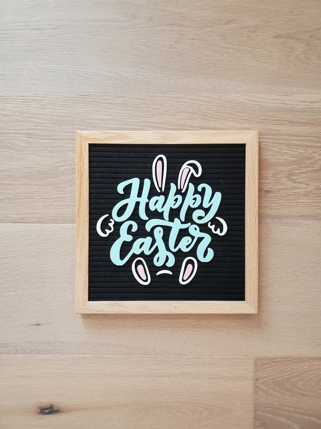 Happy Easter Bunny Letterboard Set, Letter Board, Bunny Letterboard ...