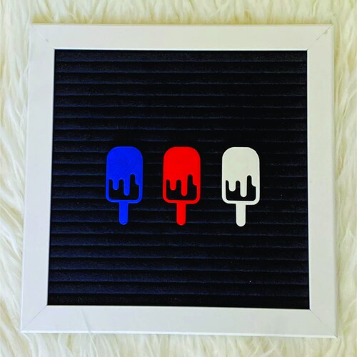 4th of July Saying Letter Board Icon / Fourth of July / | Etsy