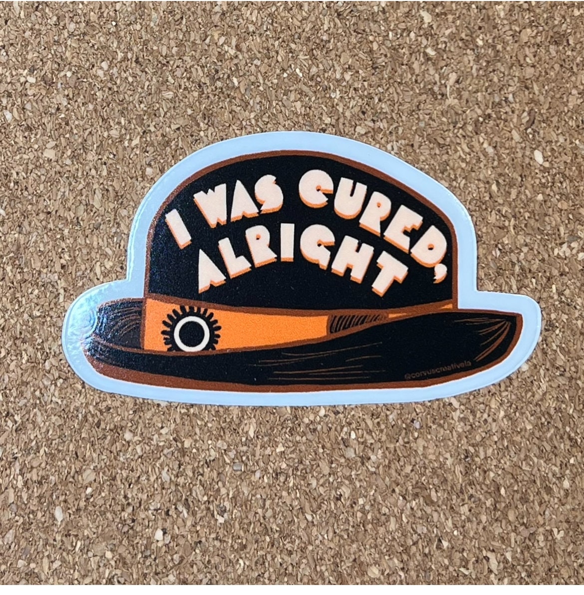 Clockwork Orange Vinyl Sticker / Kubrick / Quote Art - Etsy
