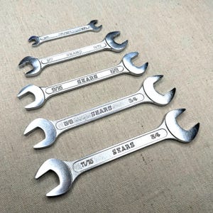 Sears Wrench Set - Etsy