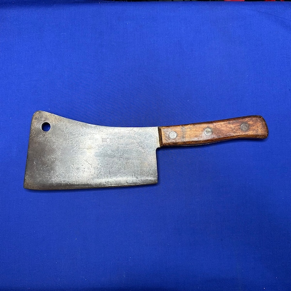 Antique Meat Cleaver - Etsy