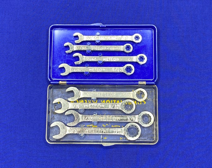 Vintage Meteor Wrench Set - Etsy