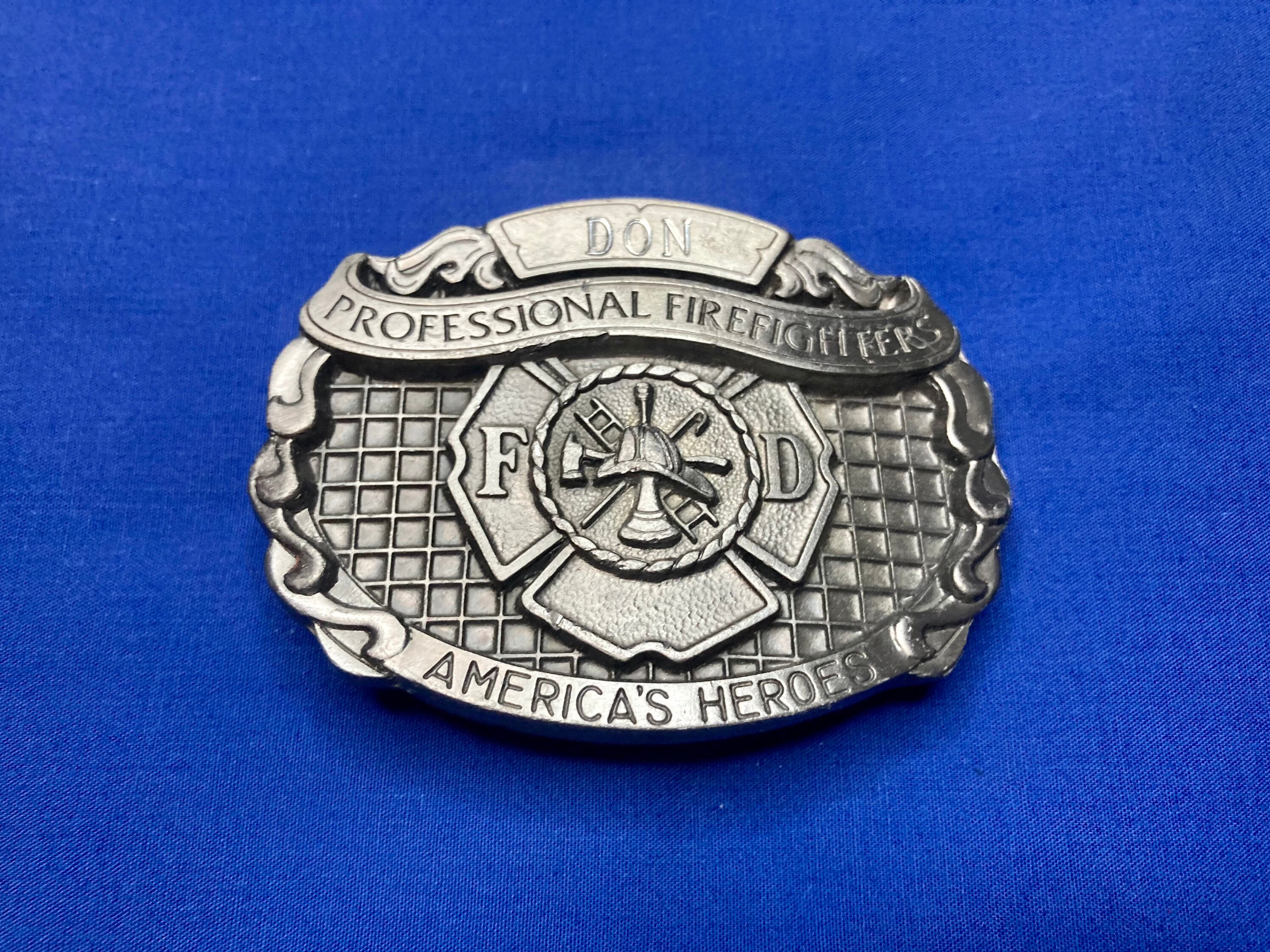 Firefighter Belt Buckle - Etsy