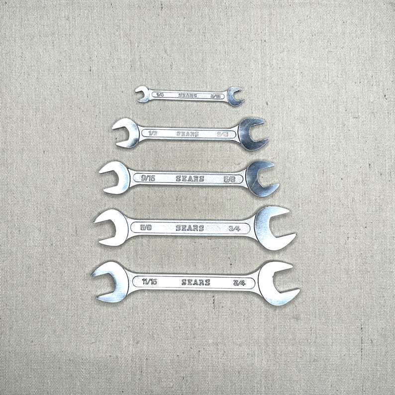 Sears Wrench Set - Etsy