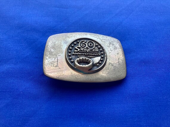 Snap On 60th Anniversary Belt Buckle - Gem