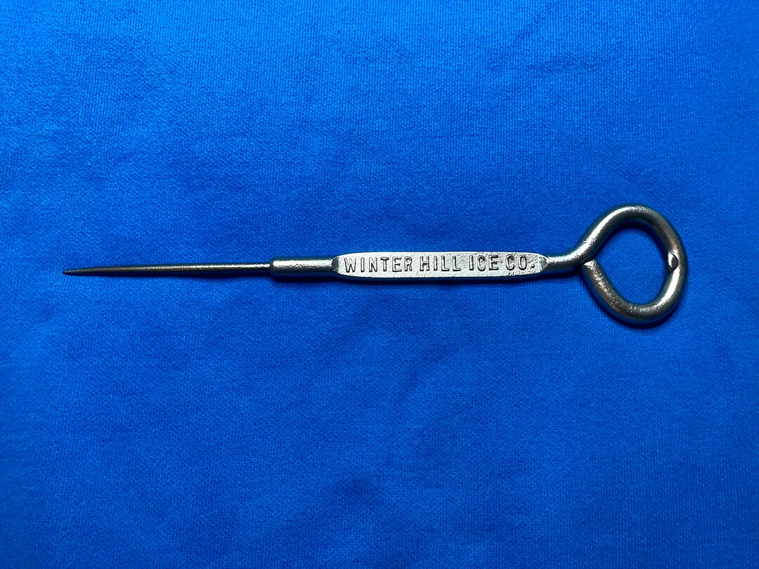 Vintage Advertising Ice Pick Winter Hill Ice Co. - Etsy