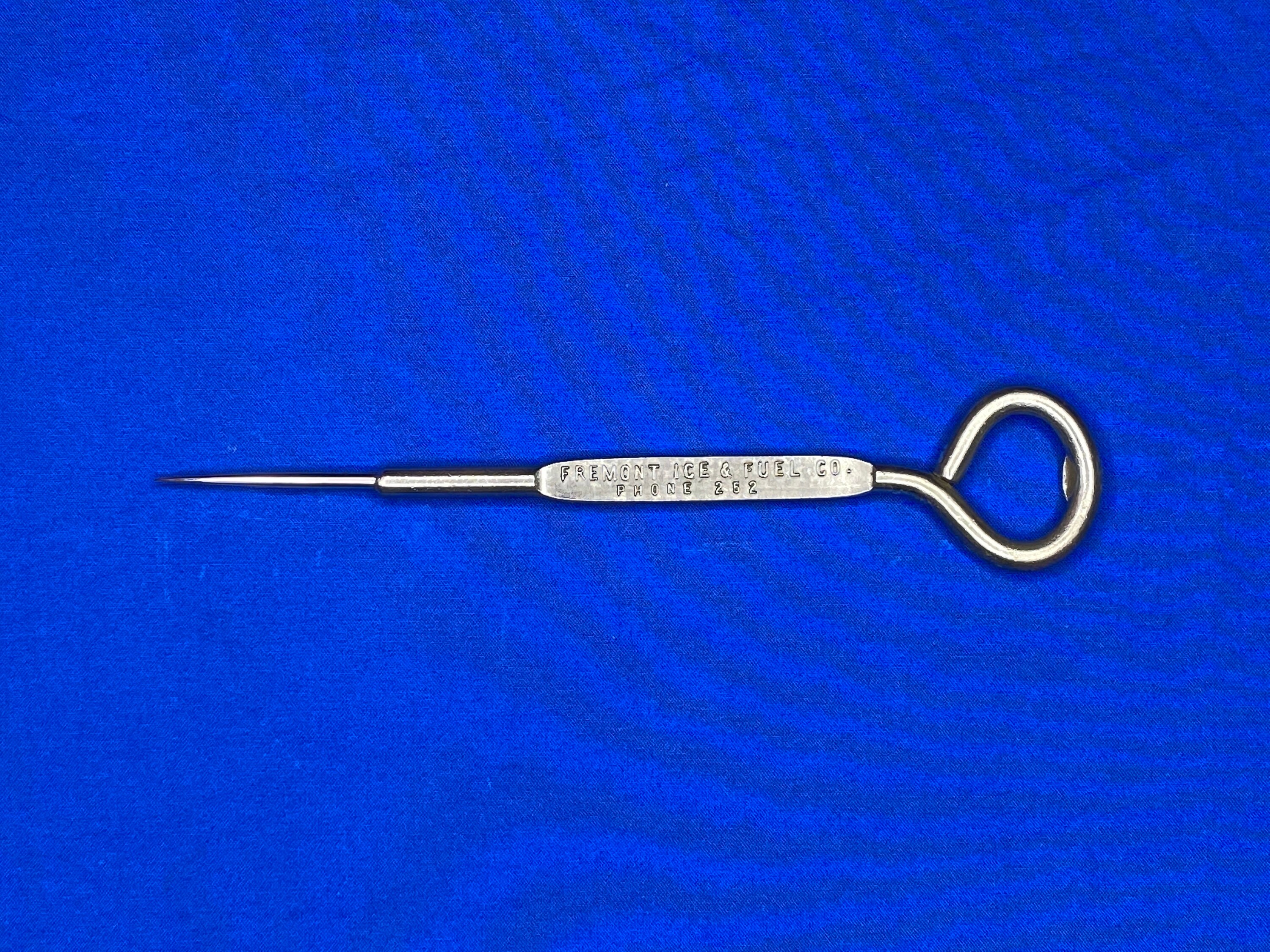 Vintage Advertising Ice Pick Fremont Ice and Fuel Co - Etsy