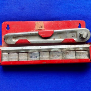 Vintage Socket Set - Etsy