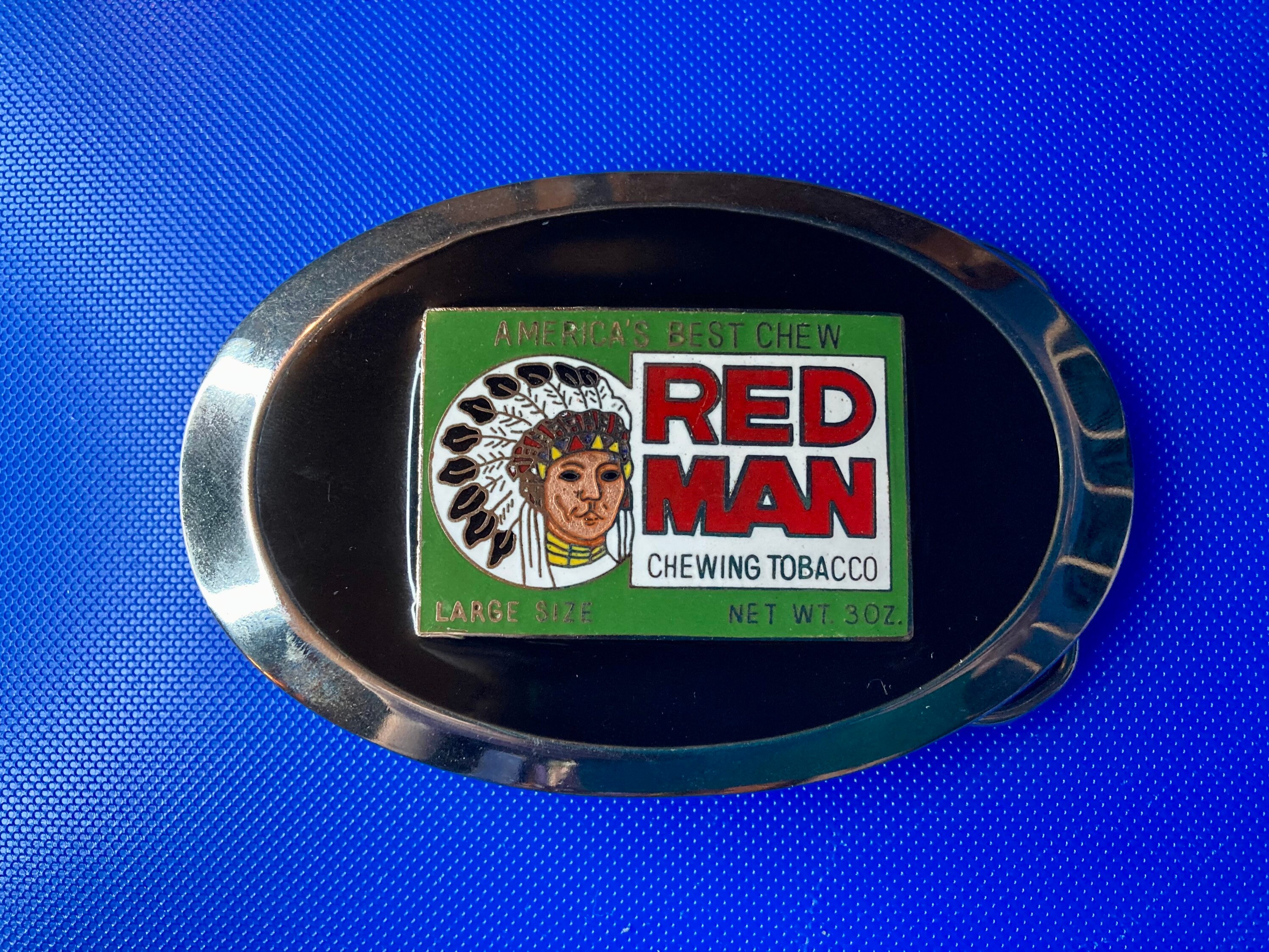 Red Man Belt Buckle - Etsy